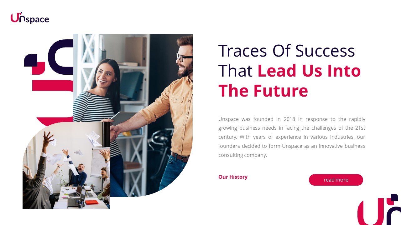 Unspace - Innovative Solutions Keynote Presentation, Presentation Templates