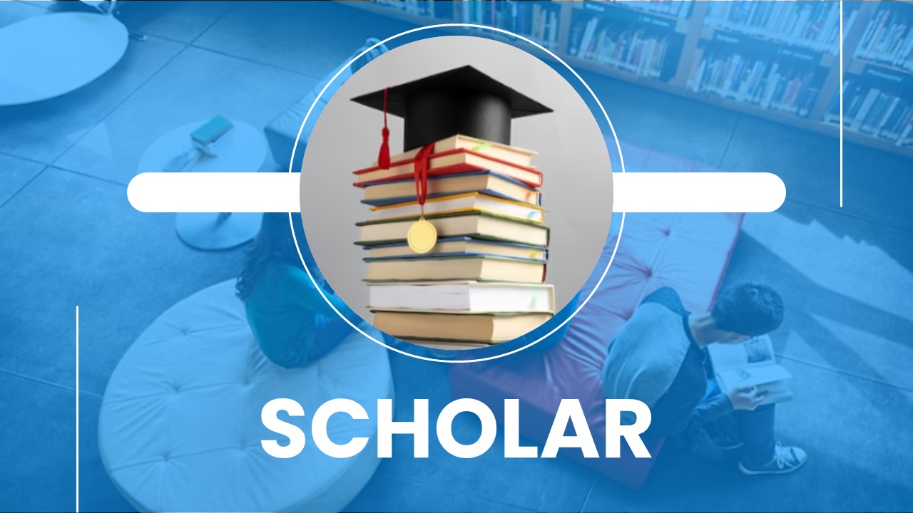 Scholar - Education University PowerPoint Template, Presentation Templates