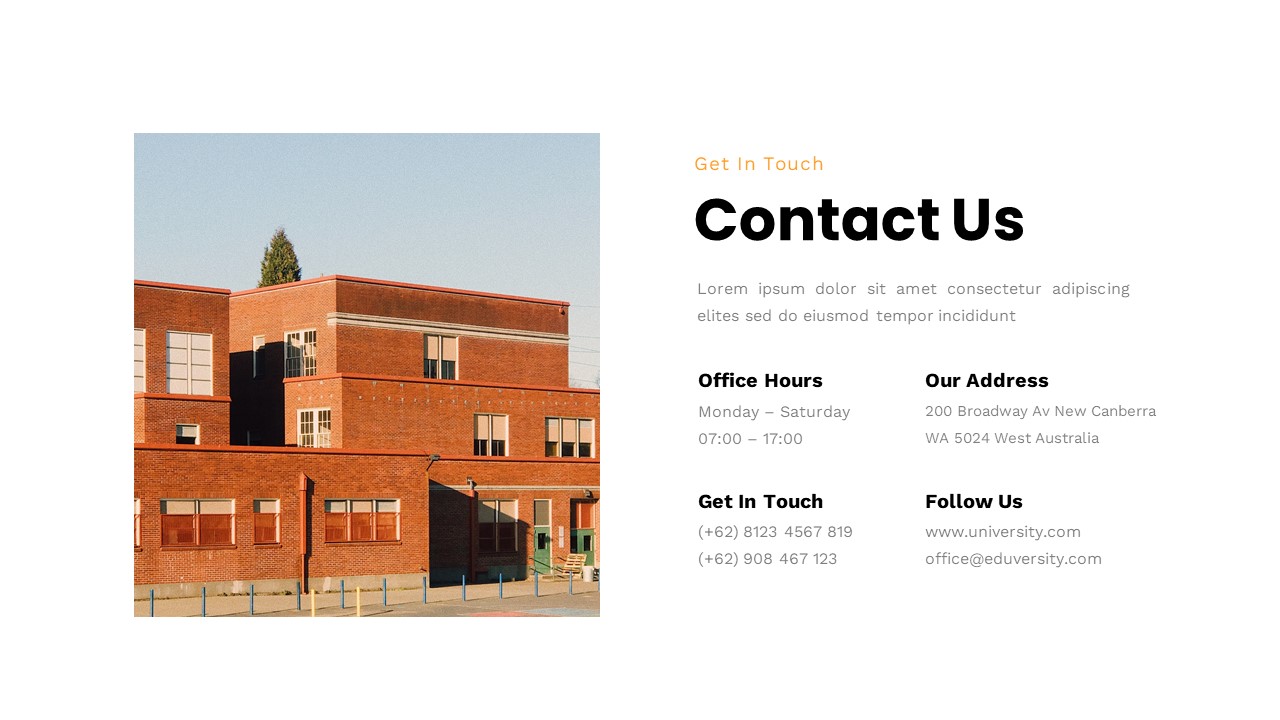 Scholar - Education University PowerPoint Template, Presentation Templates