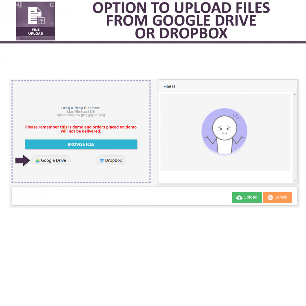 Prestashop Customer File Upload Module by fmemodules | CodeCanyon
