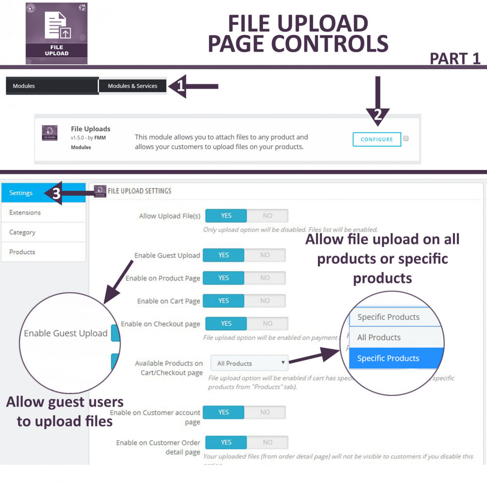Prestashop Customer File Upload Module by fmemodules | CodeCanyon
