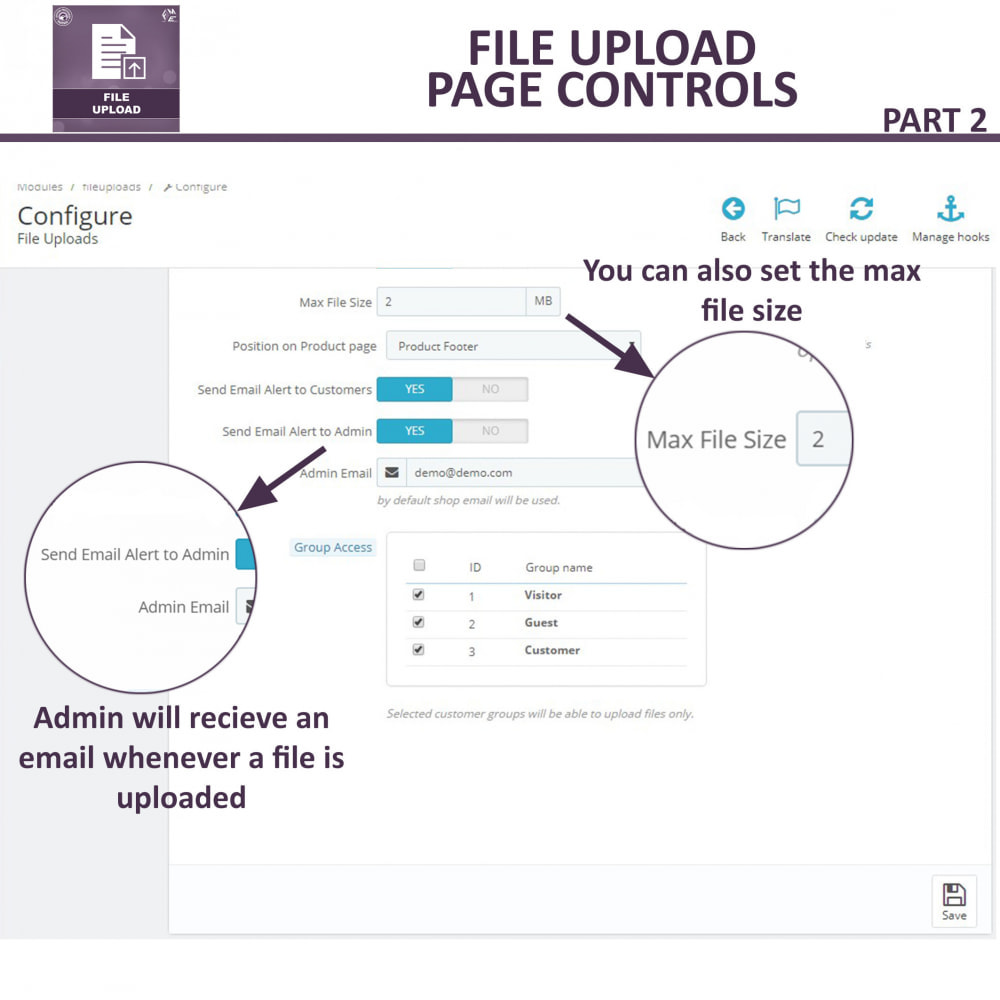 Prestashop Customer File Upload Module by fmemodules | CodeCanyon