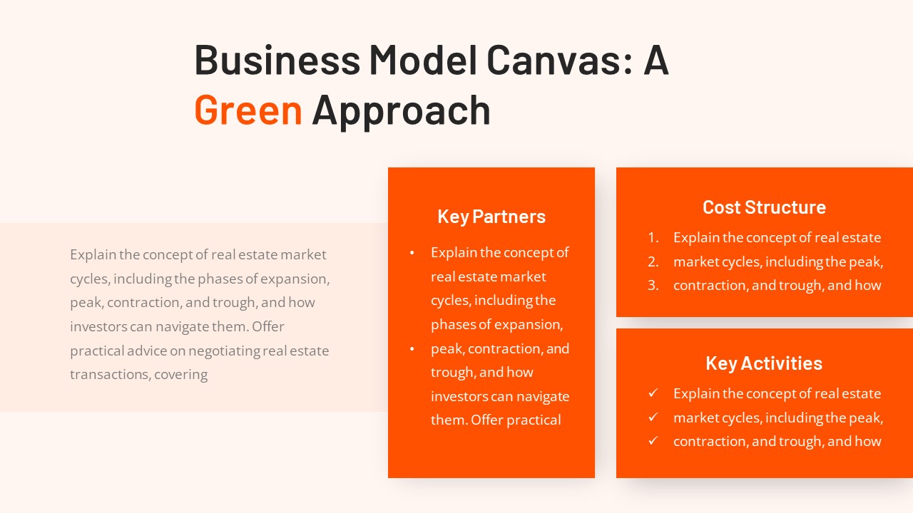 Business Model Canvas Google Slides Template by mitacutstudio ...