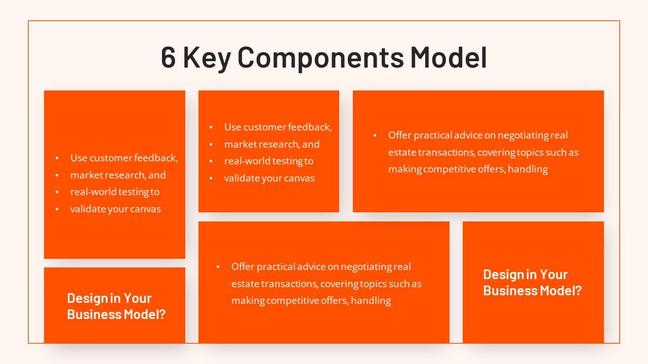 Business Model Canvas Keynote Template, Presentation Templates ...