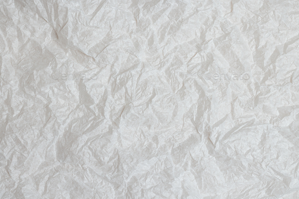 White crumpled paper texture background Stock Photo by leungchopan