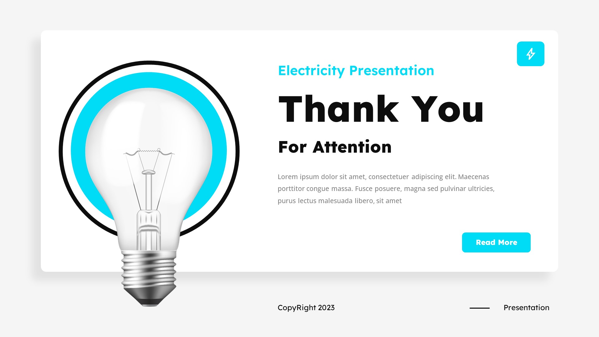 Setrum - Electricity Powerpoint Template, Presentation Templates ...