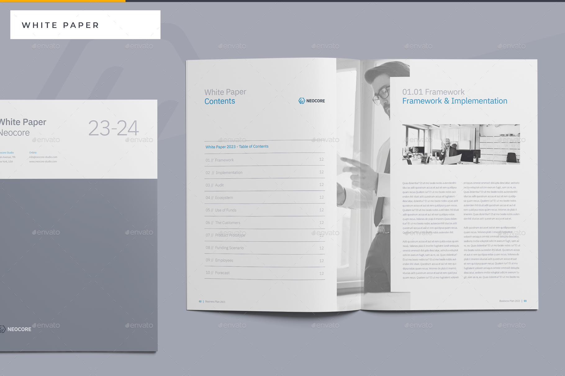 White Paper, Print Templates | GraphicRiver