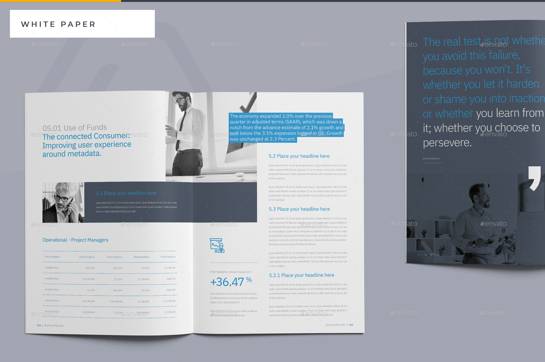 White Paper, Print Templates | GraphicRiver