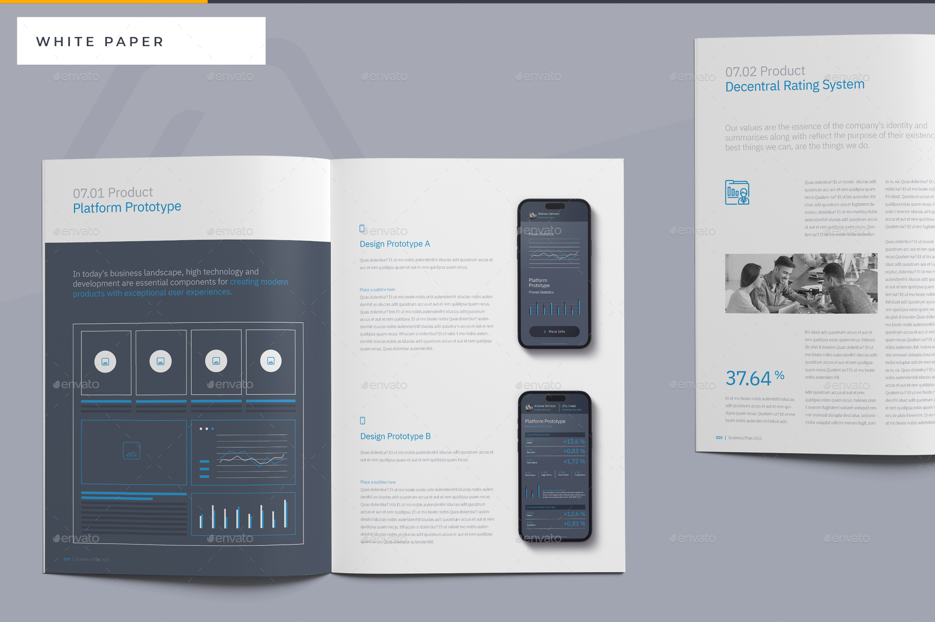 White Paper, Print Templates | GraphicRiver