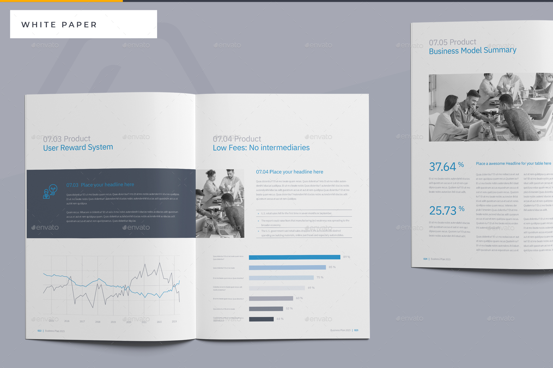 White Paper, Print Templates | GraphicRiver