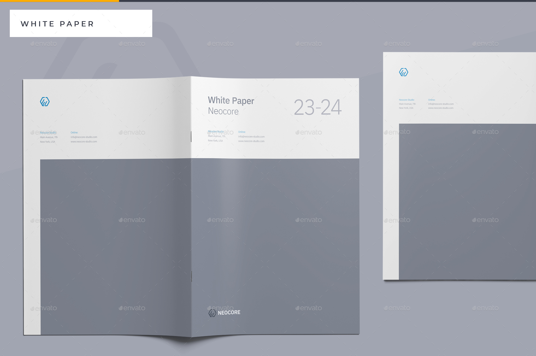 White Paper, Print Templates | GraphicRiver