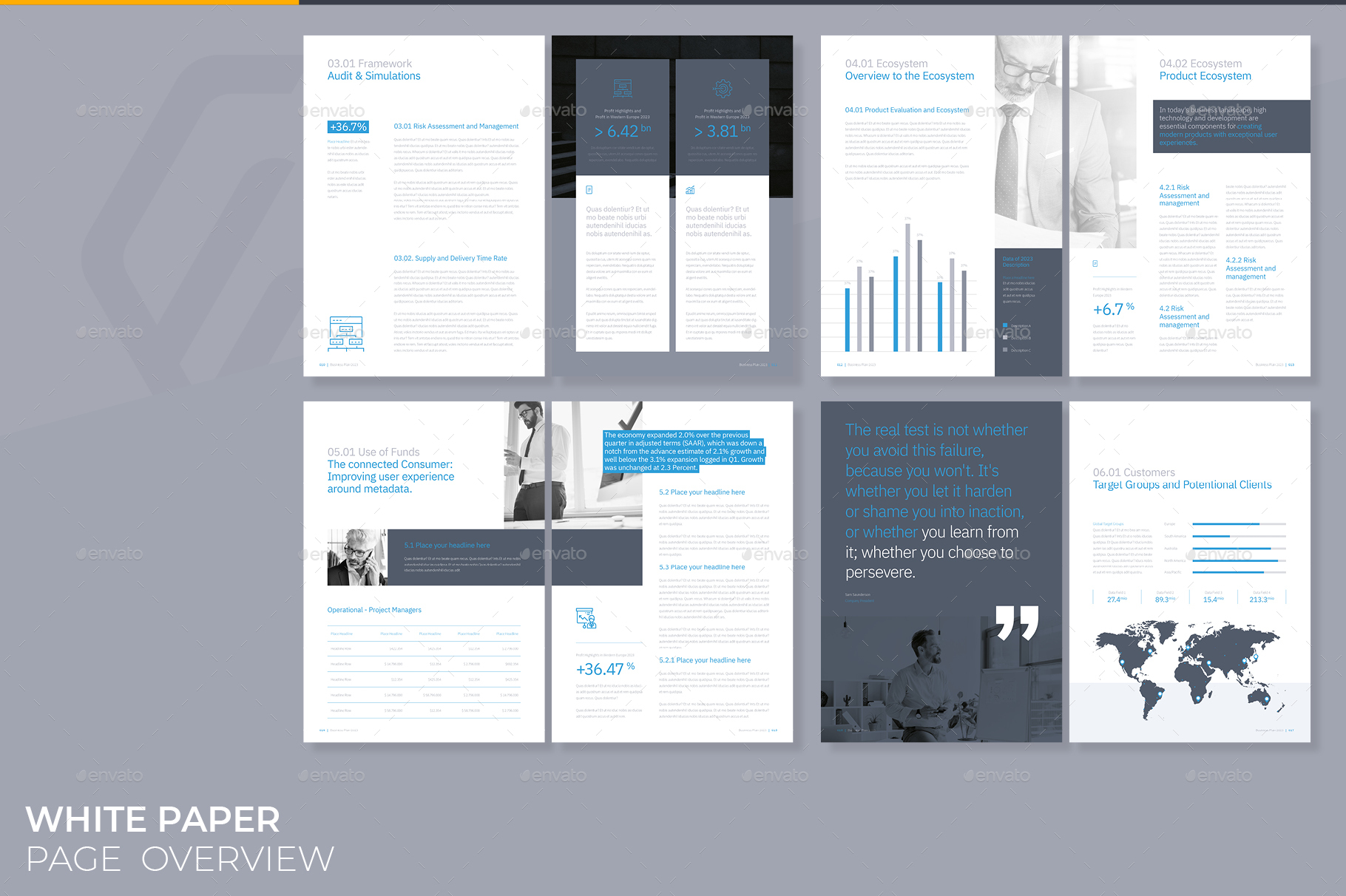 White Paper, Print Templates | GraphicRiver