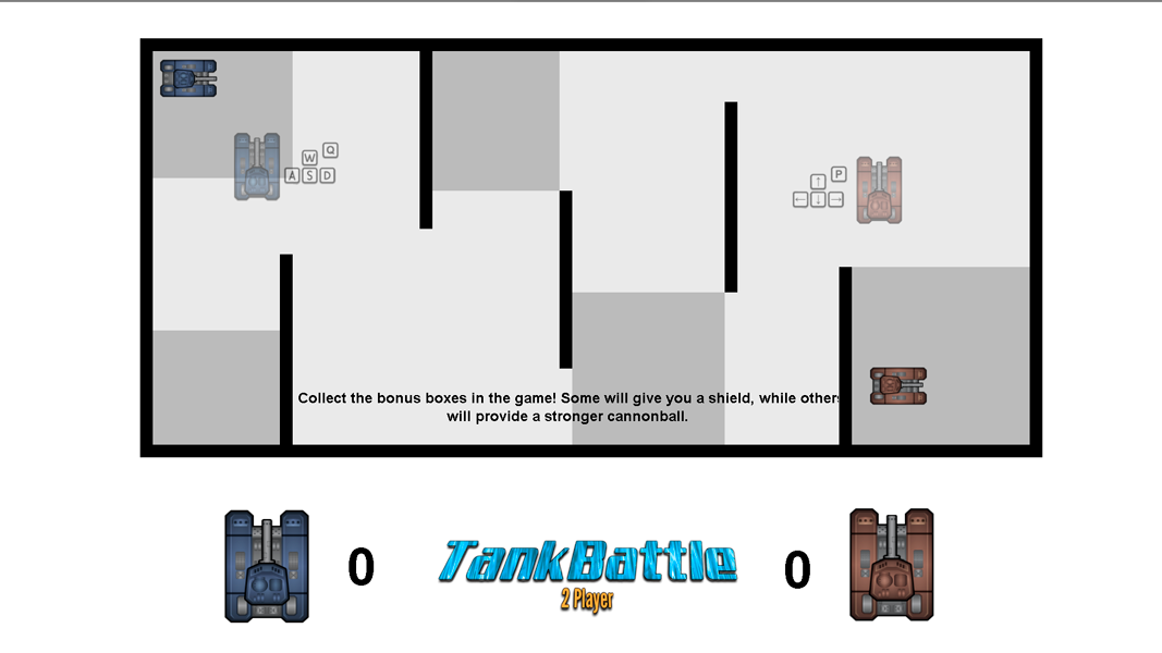 TankBattle 2 Player - HTML5 Game - Construct 3 by 66bugra66 | CodeCanyon