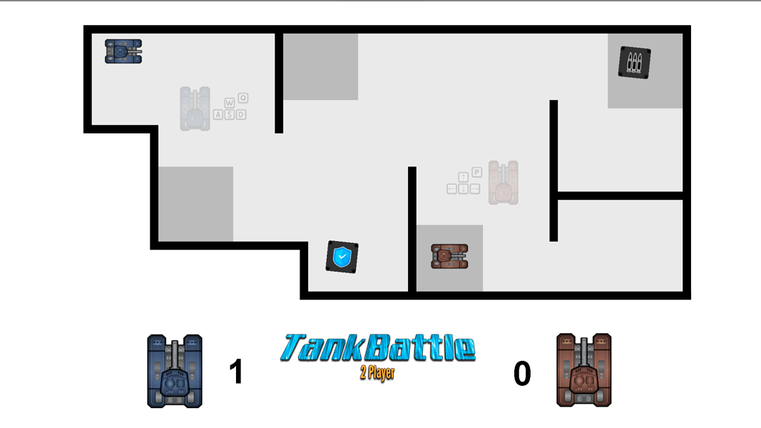 TankBattle 2 Player - HTML5 Game - Construct 3 by 66bugra66 | CodeCanyon