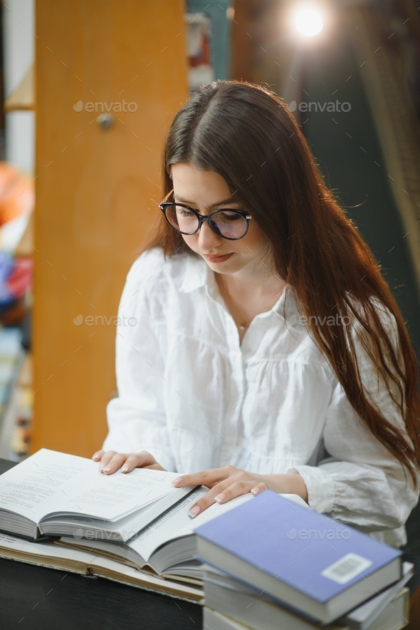 Education, high school, university, learning and people concept ...