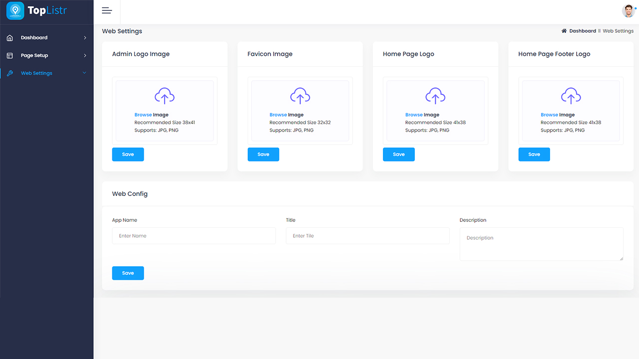 TopListr - Multipurpose Business Directory Listing App and Admin Panel ...