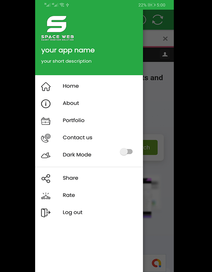 SpaceWeb v3 | WebView With Remote Config by Codash_sc | CodeCanyon