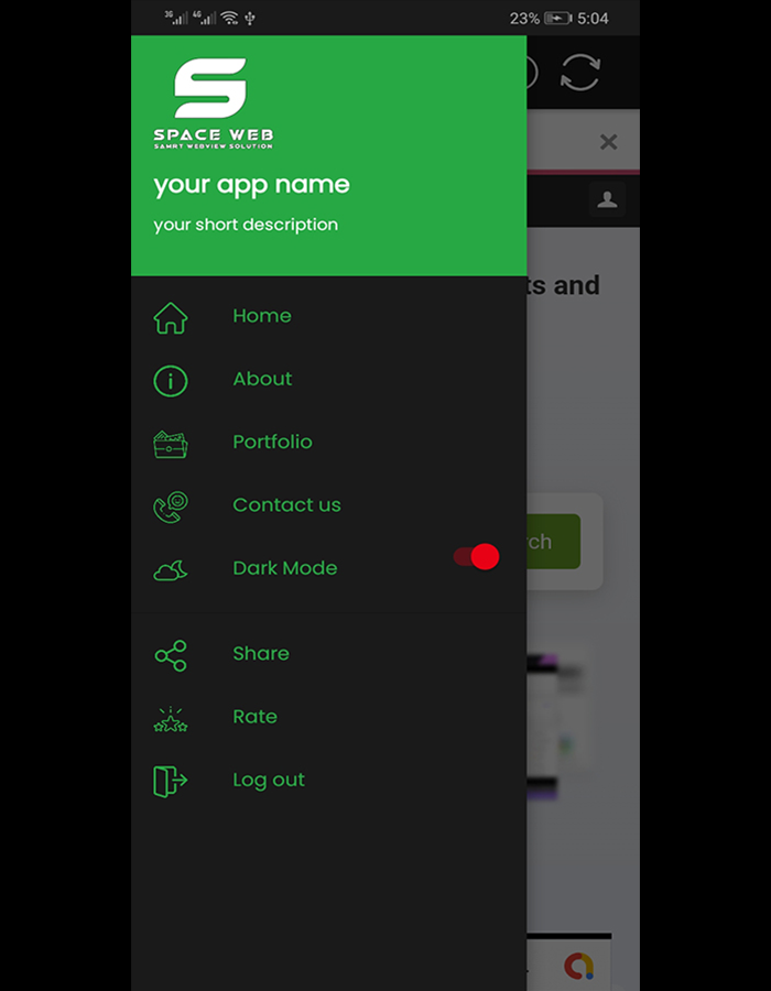SpaceWeb v3 | WebView With Remote Config by Codash_sc | CodeCanyon