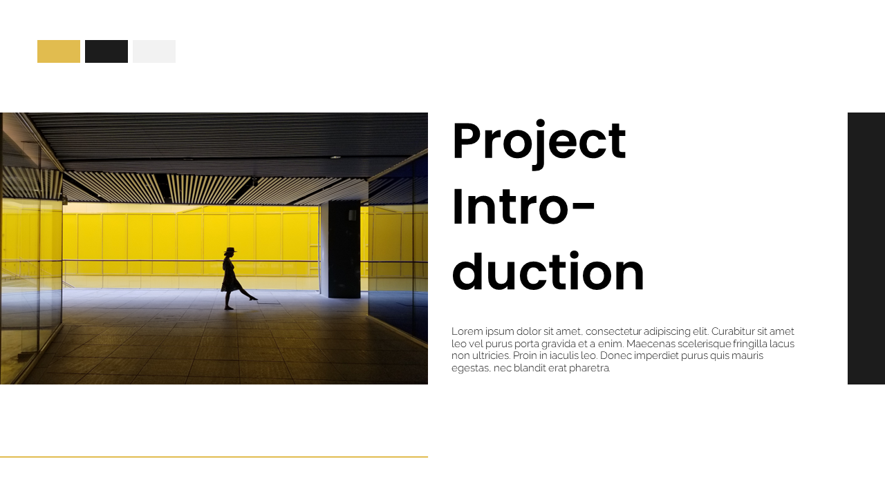 Lumos - Creative Project Presentation Template, Presentation Templates