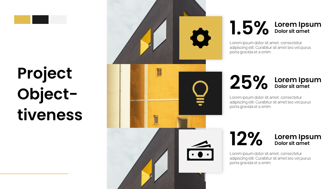 Lumos - Creative Project Presentation Template, Presentation Templates