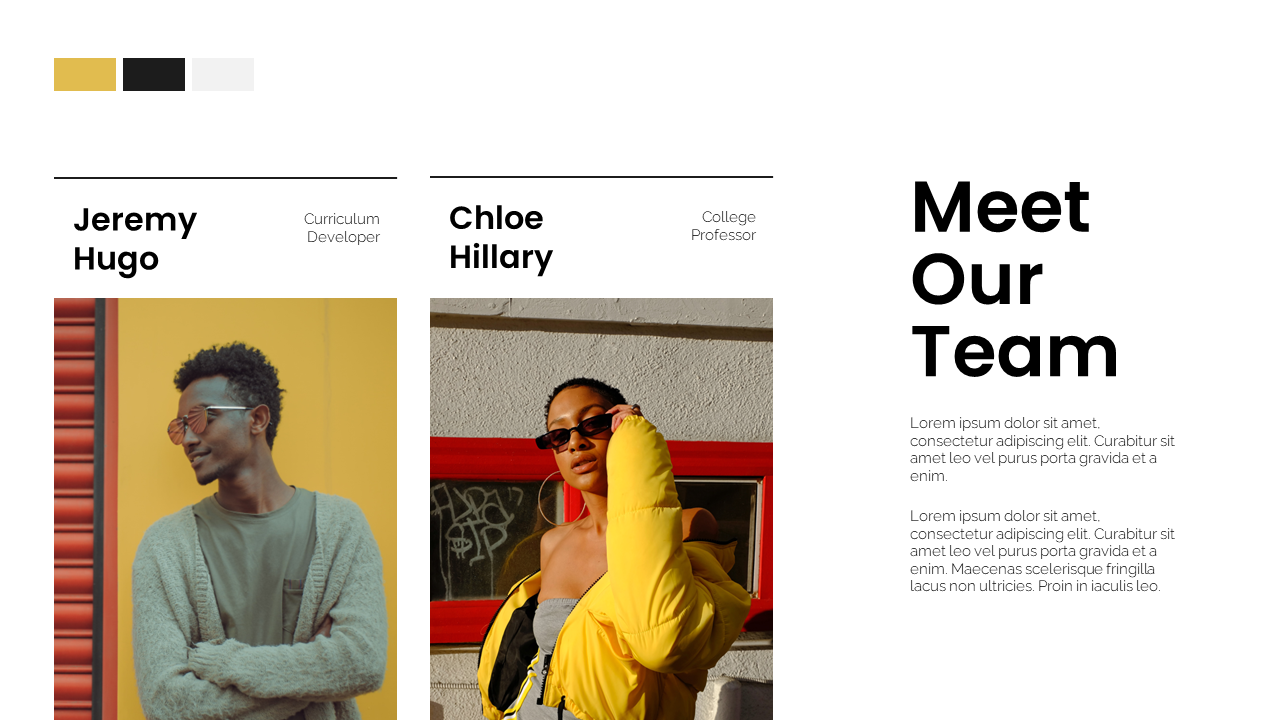 Lumos - Creative Project Presentation Template, Presentation Templates