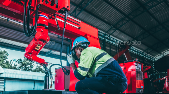 A Robotic expert uses VR and AI for remote support, automation, and ...