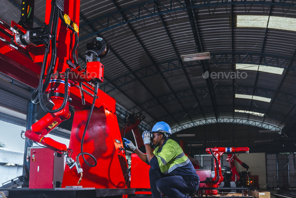 A Robotic expert uses VR and AI for remote support, automation, and ...