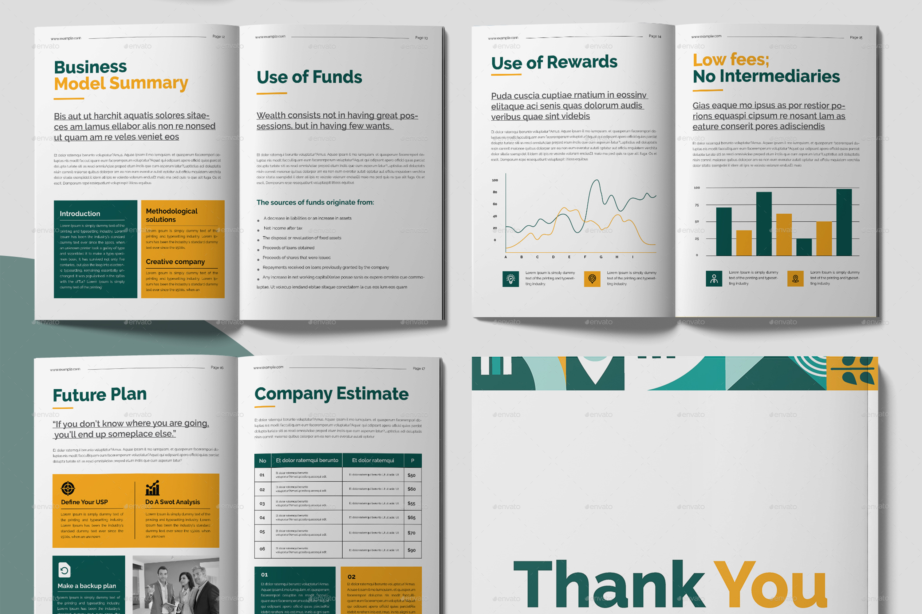 White Paper Layout, Print Templates | GraphicRiver