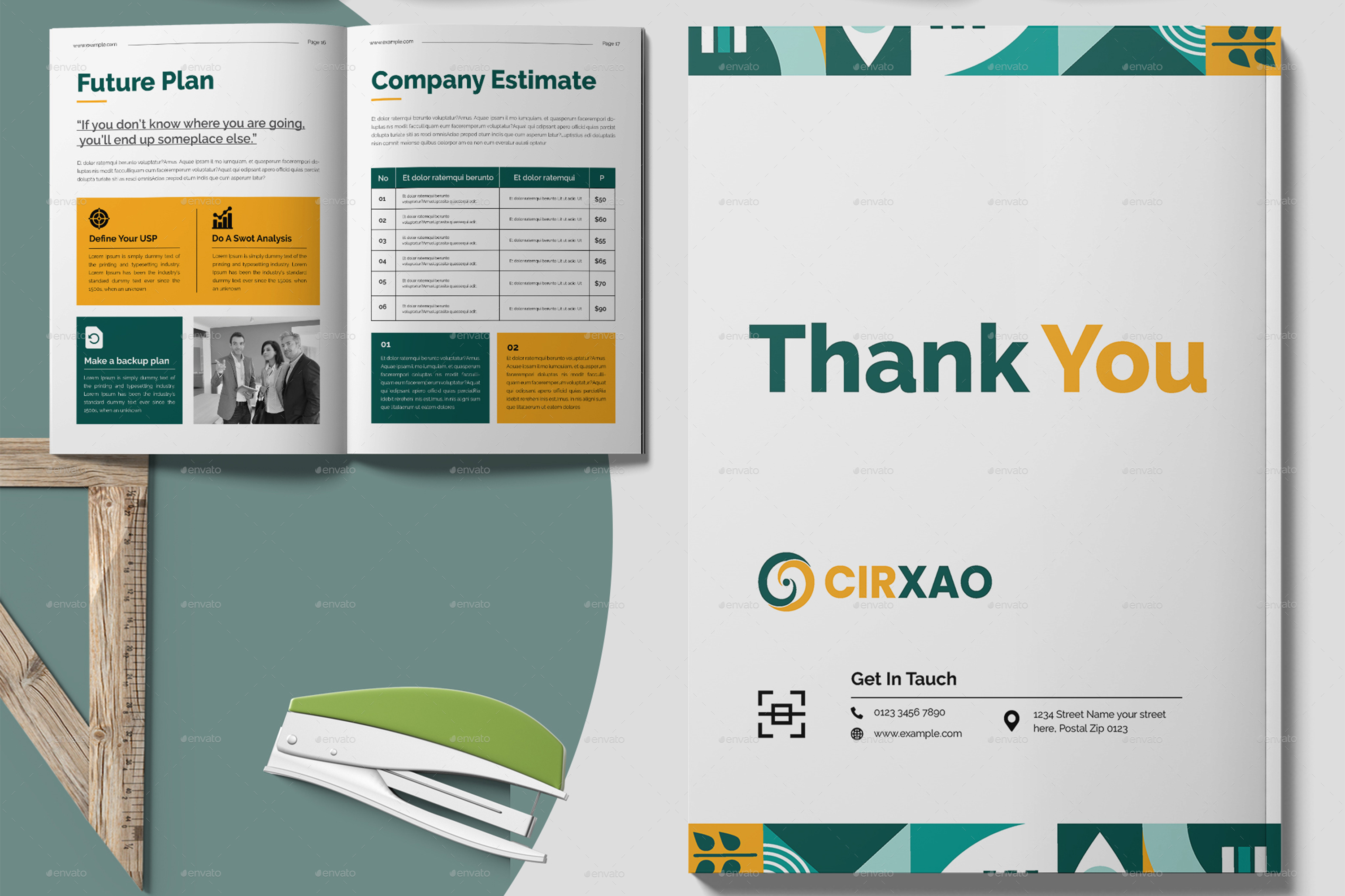 White Paper Layout, Print Templates | GraphicRiver
