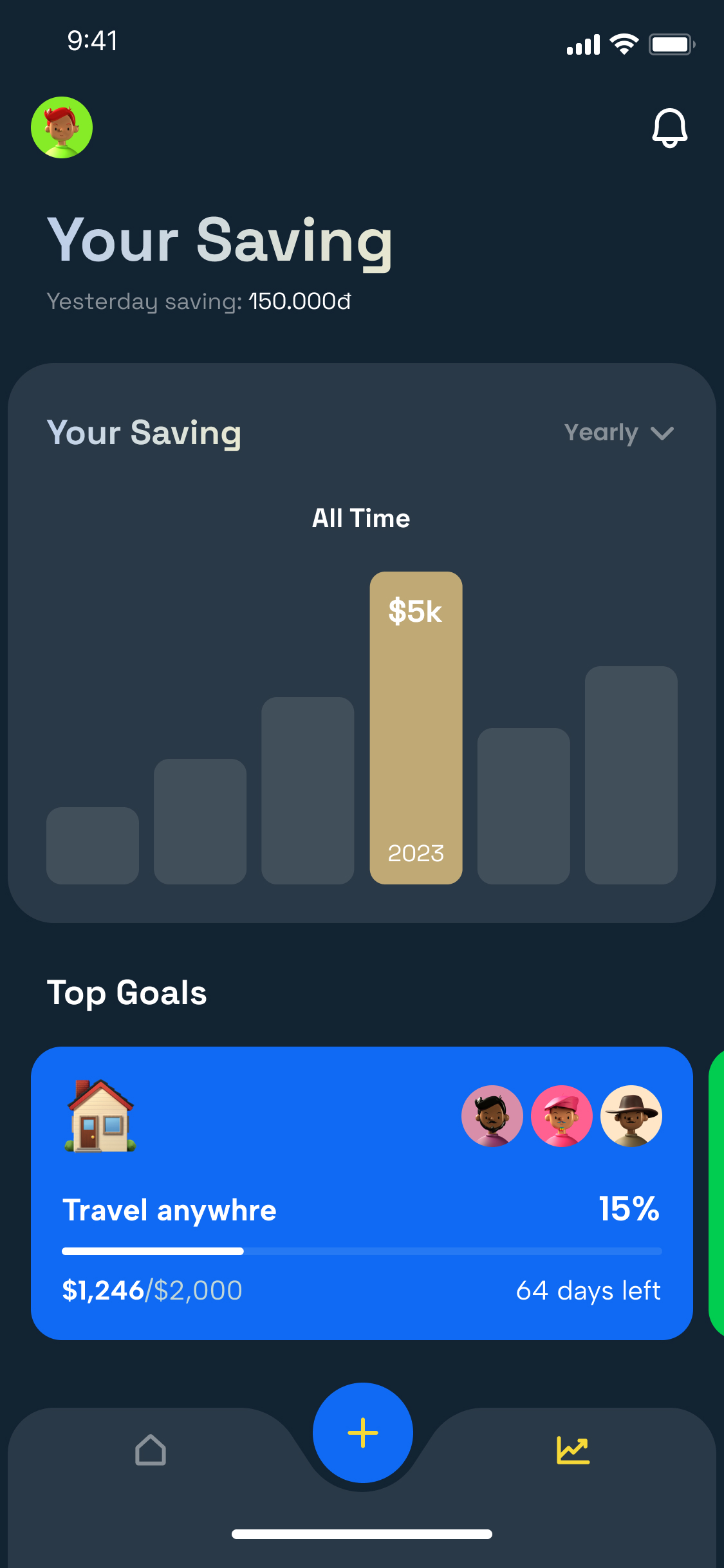Saveet-Saving Goal Flutter Application by izidev2023 | CodeCanyon