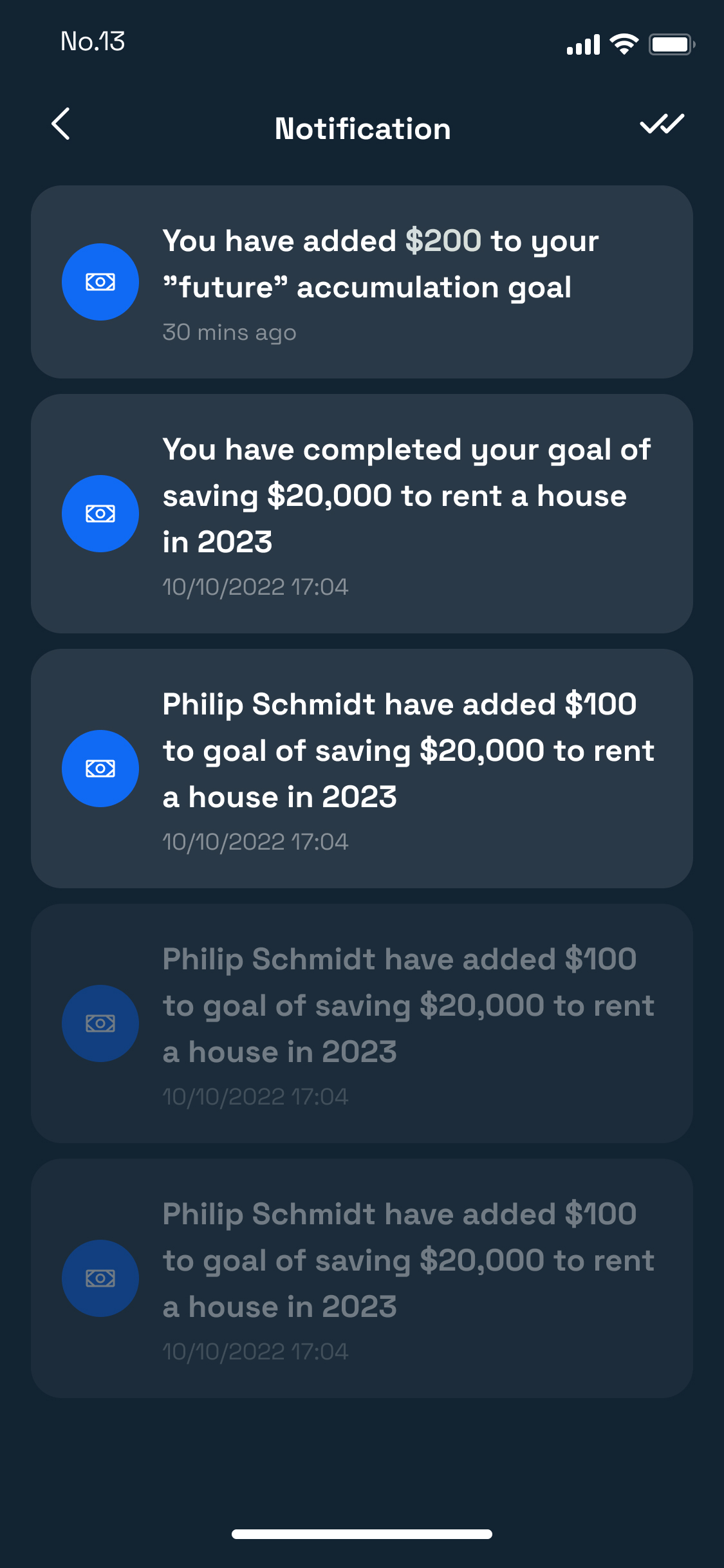 Saveet Saving Goal Flutter Application By Izidev2023 Codecanyon