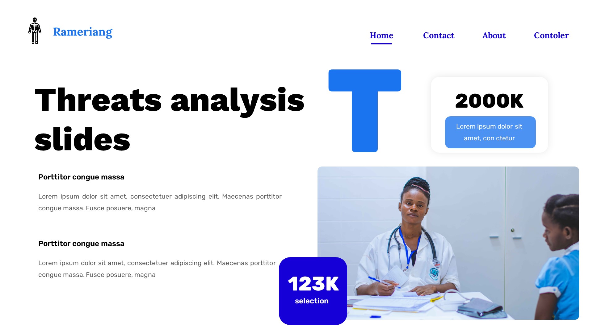 Rameriang - Doctor Medical Health Powerpoint Template, Presentation ...