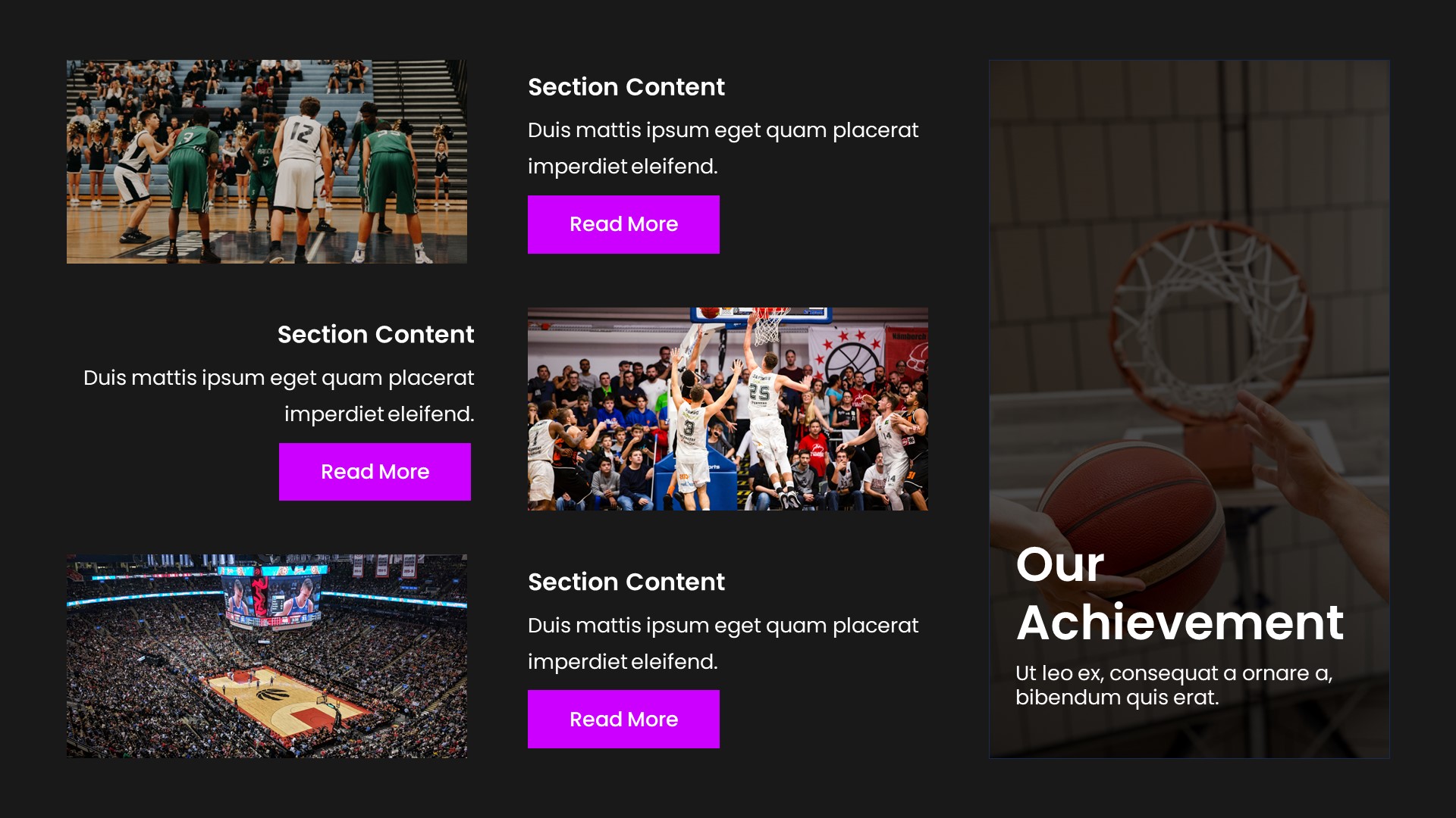 Dribbly - Sport Basketball Google Slides Template, Presentation Templates