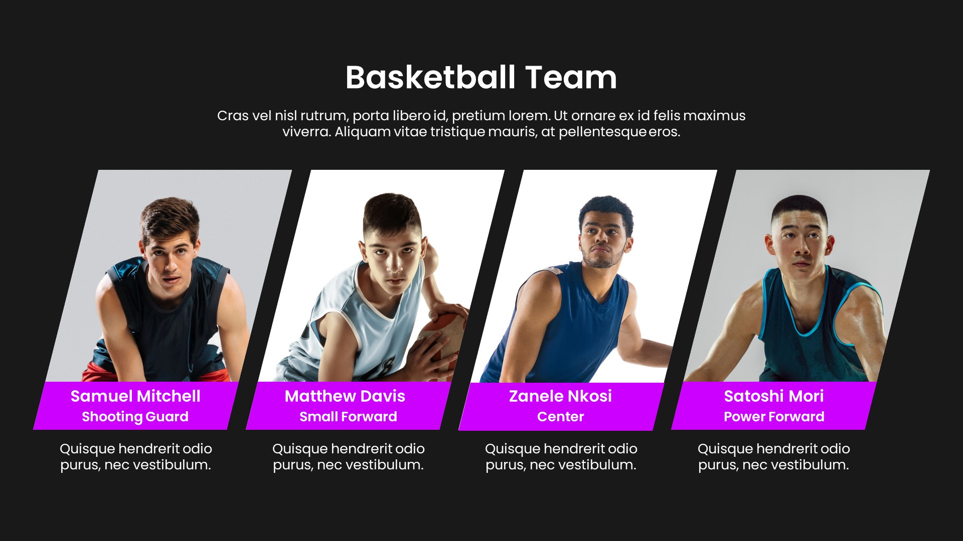 Dribbly - Sport Basketball Google Slides Template, Presentation Templates