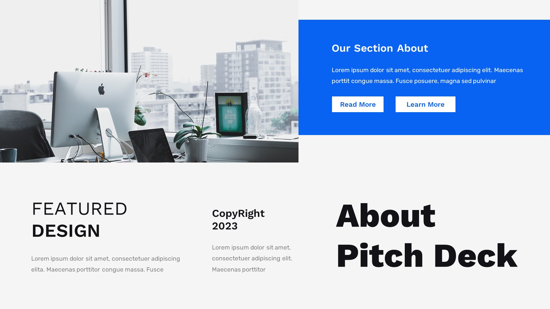 Pitch Deck Google Slides Template, Presentation Templates | GraphicRiver