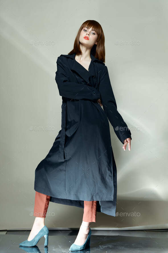 Funny fashion model elegant disco hairstyle and beautiful face Stock ...