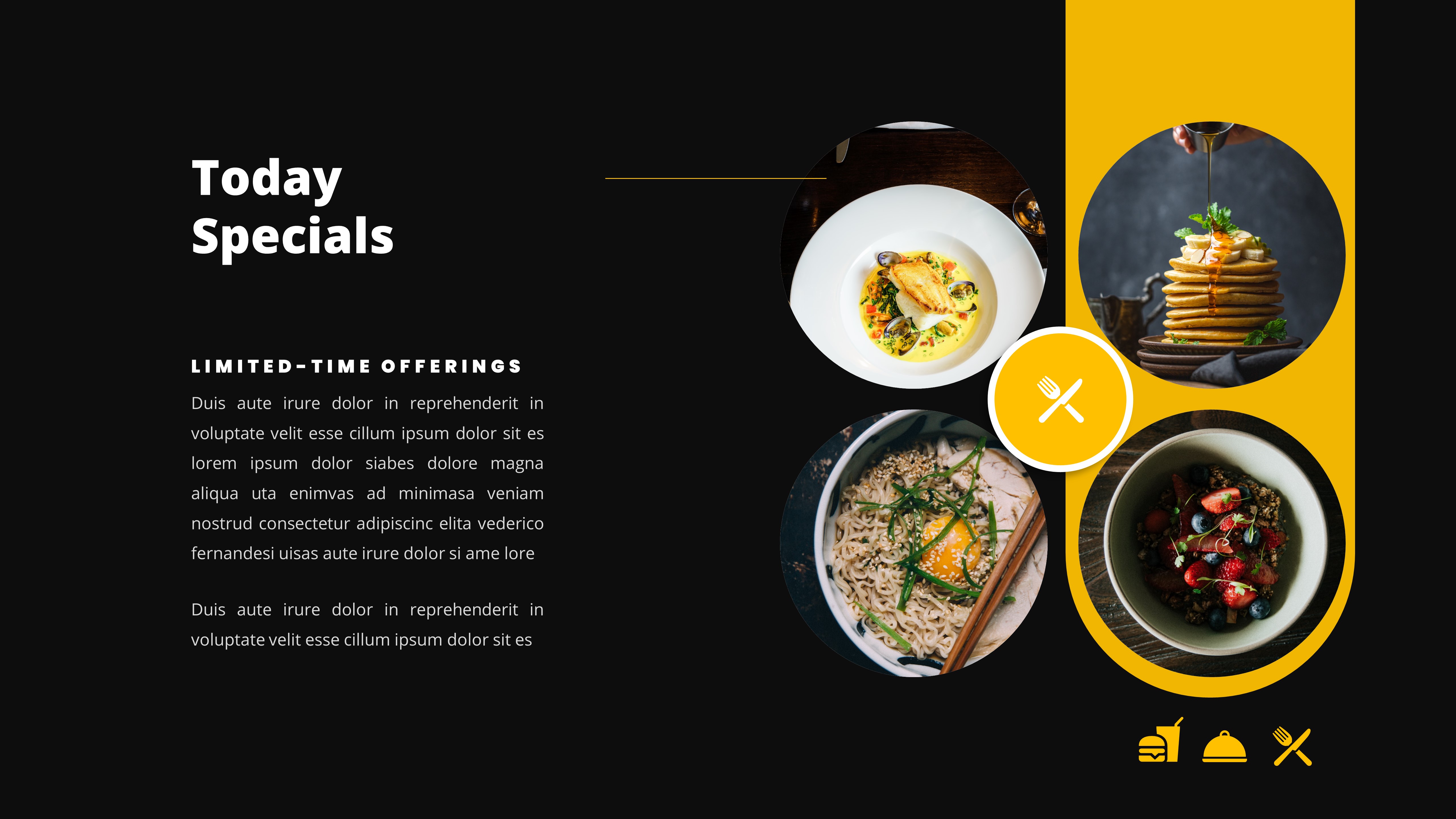 Tastes - Food and Beverage PowerPoint, Presentation Templates ...
