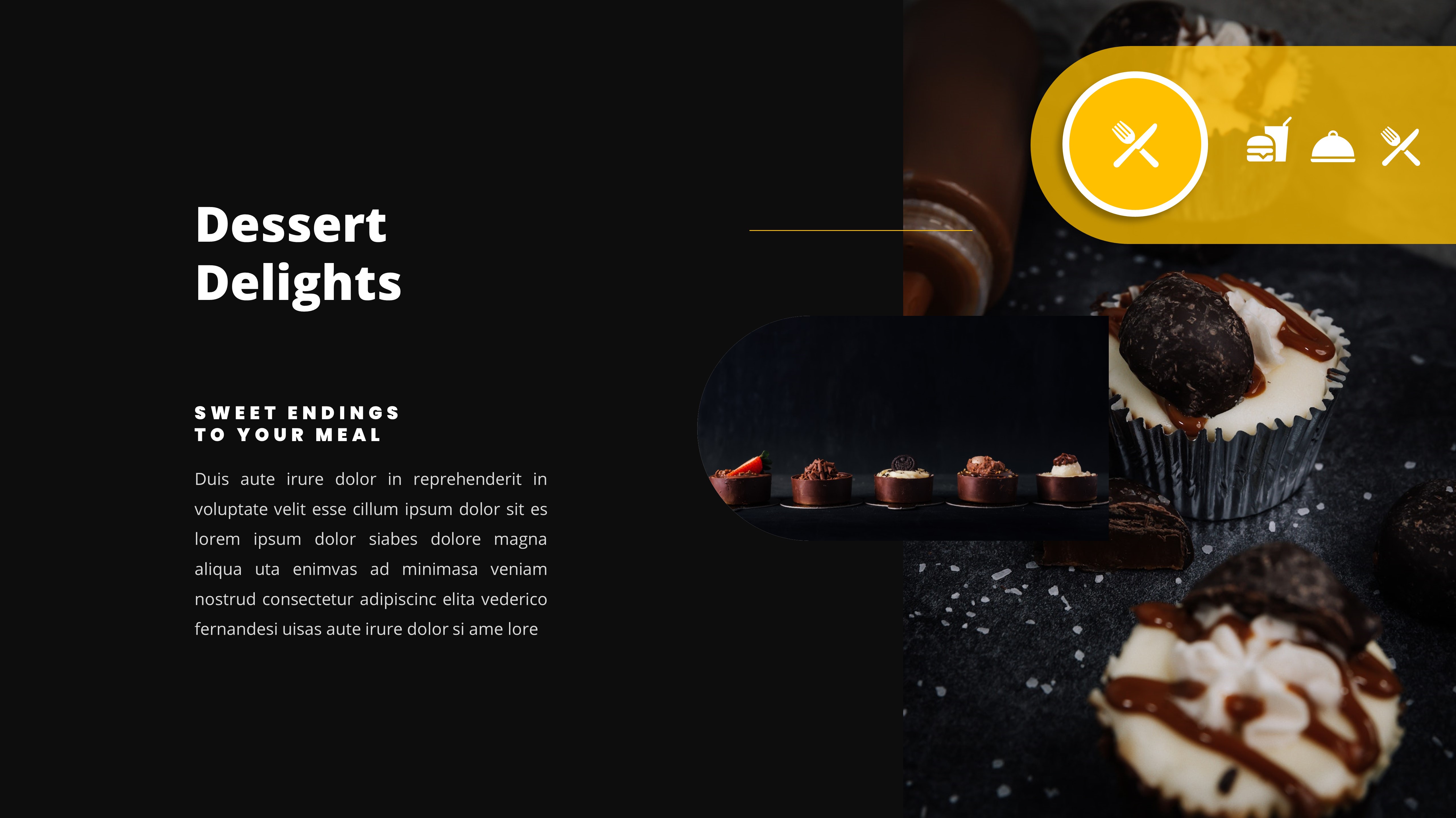 Tastes - Food and Beverage PowerPoint, Presentation Templates ...