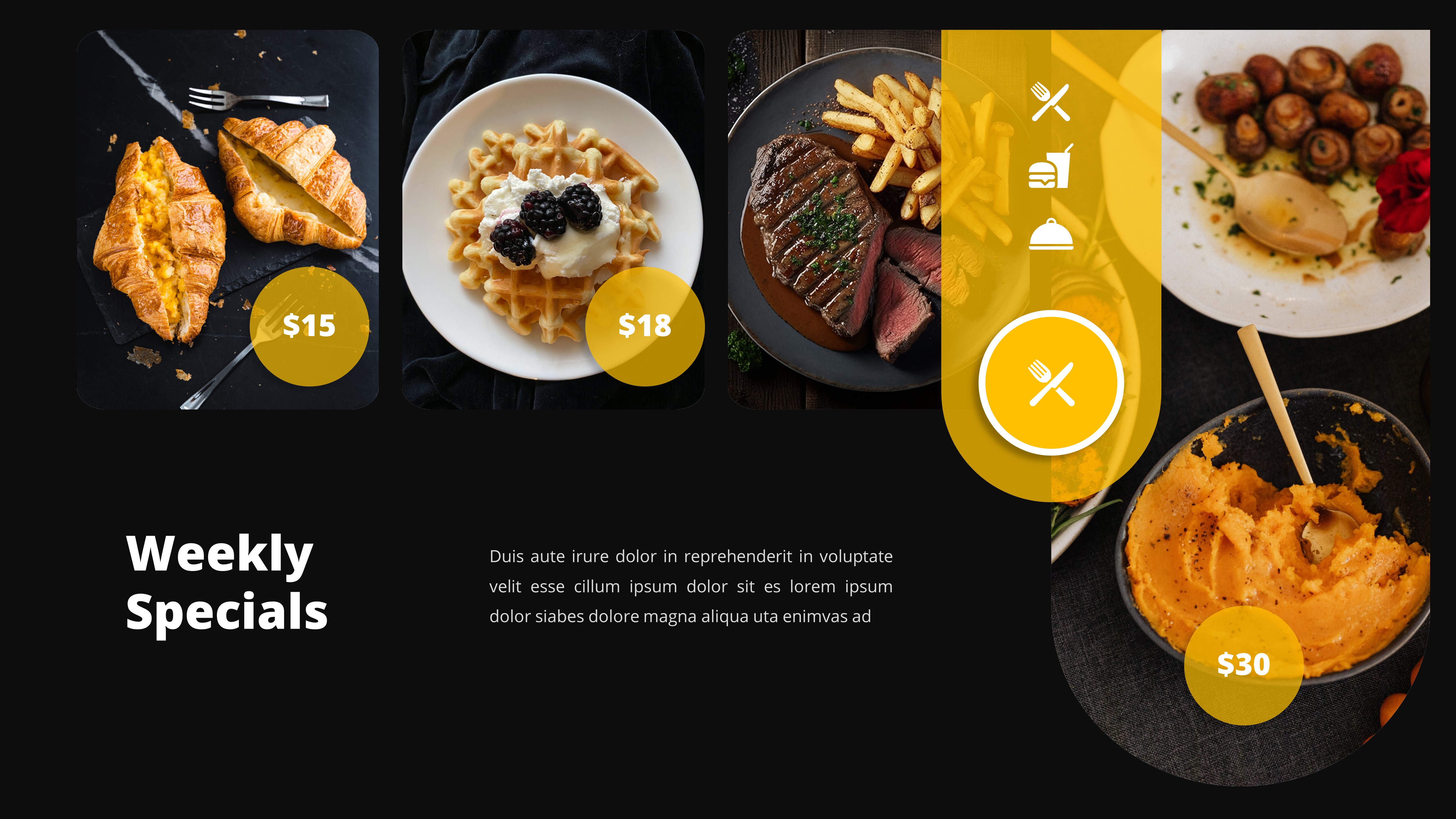 Tastes - Food and Beverage PowerPoint, Presentation Templates ...