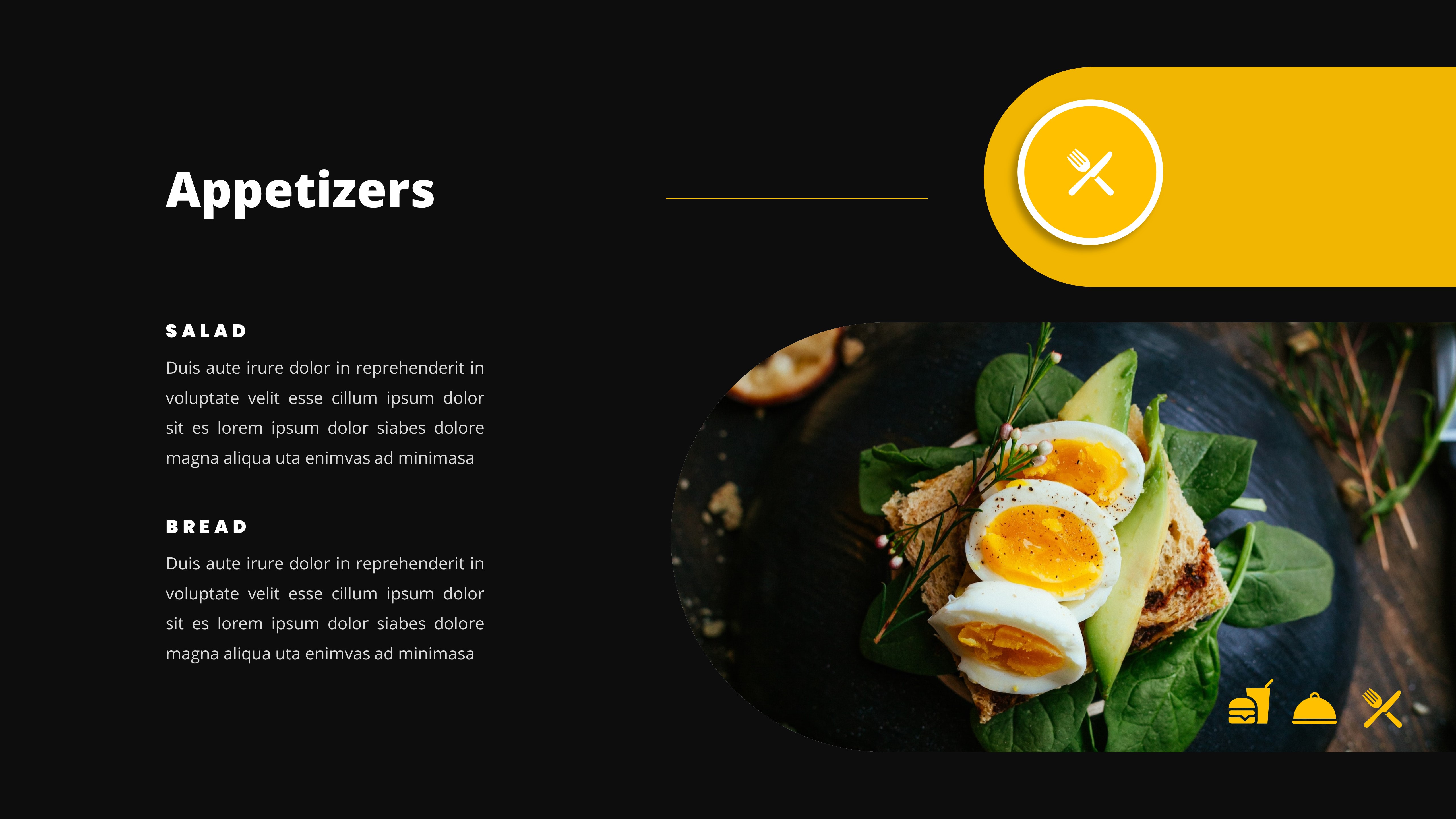 Tastes - Food and Beverage PowerPoint, Presentation Templates ...