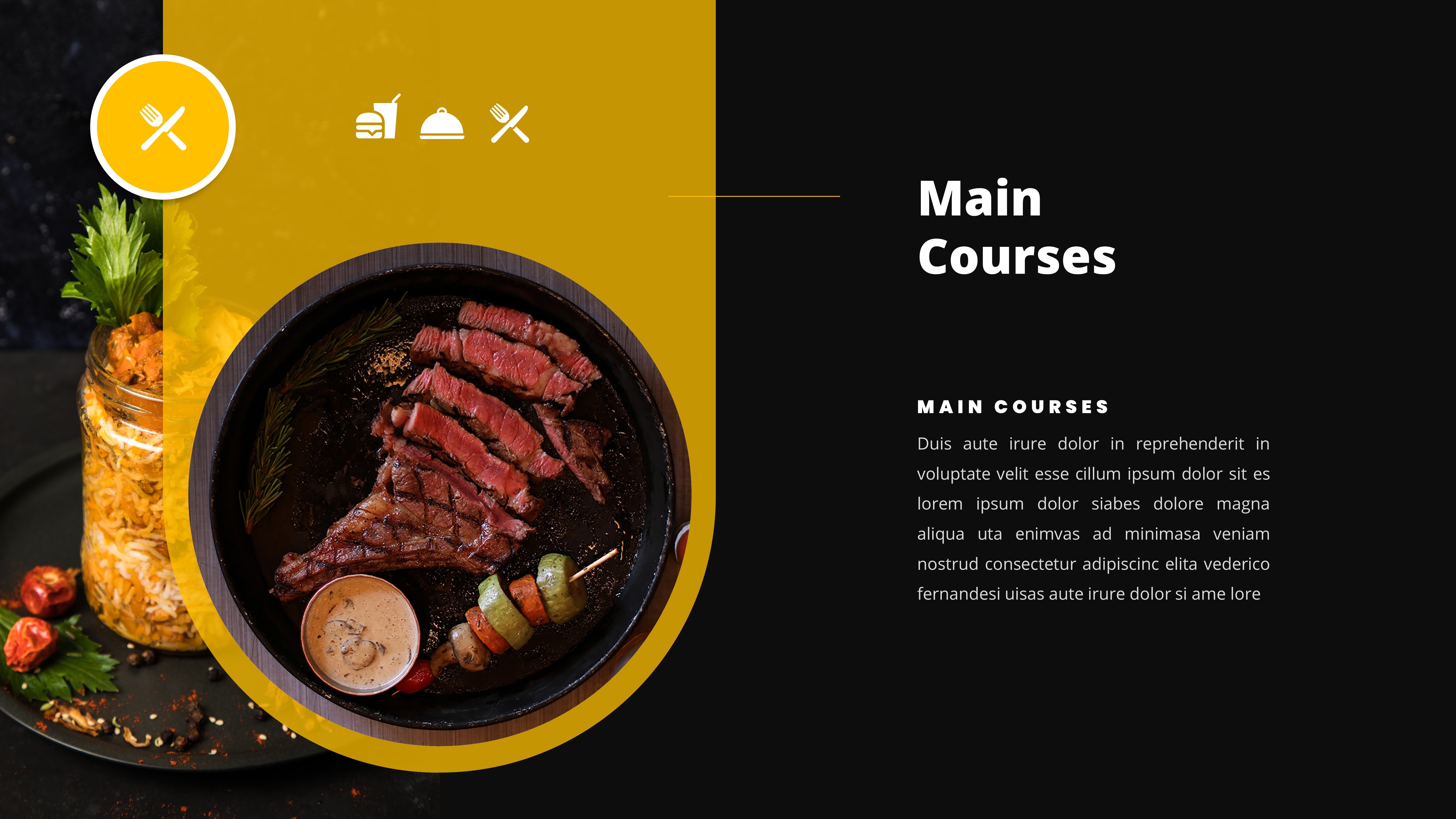 Tastes - Food and Beverage PowerPoint, Presentation Templates ...