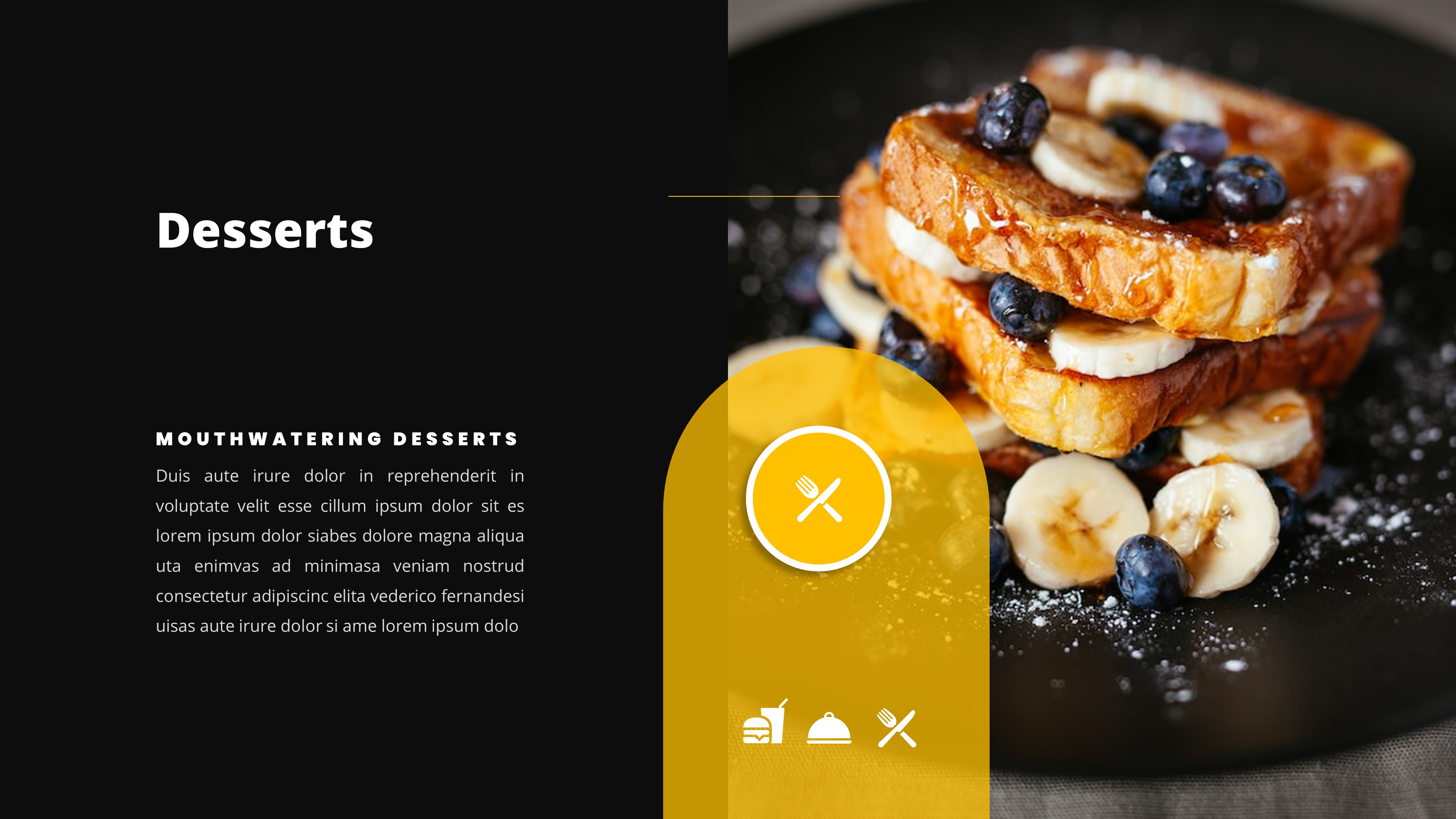 Tastes - Food and Beverage PowerPoint, Presentation Templates ...
