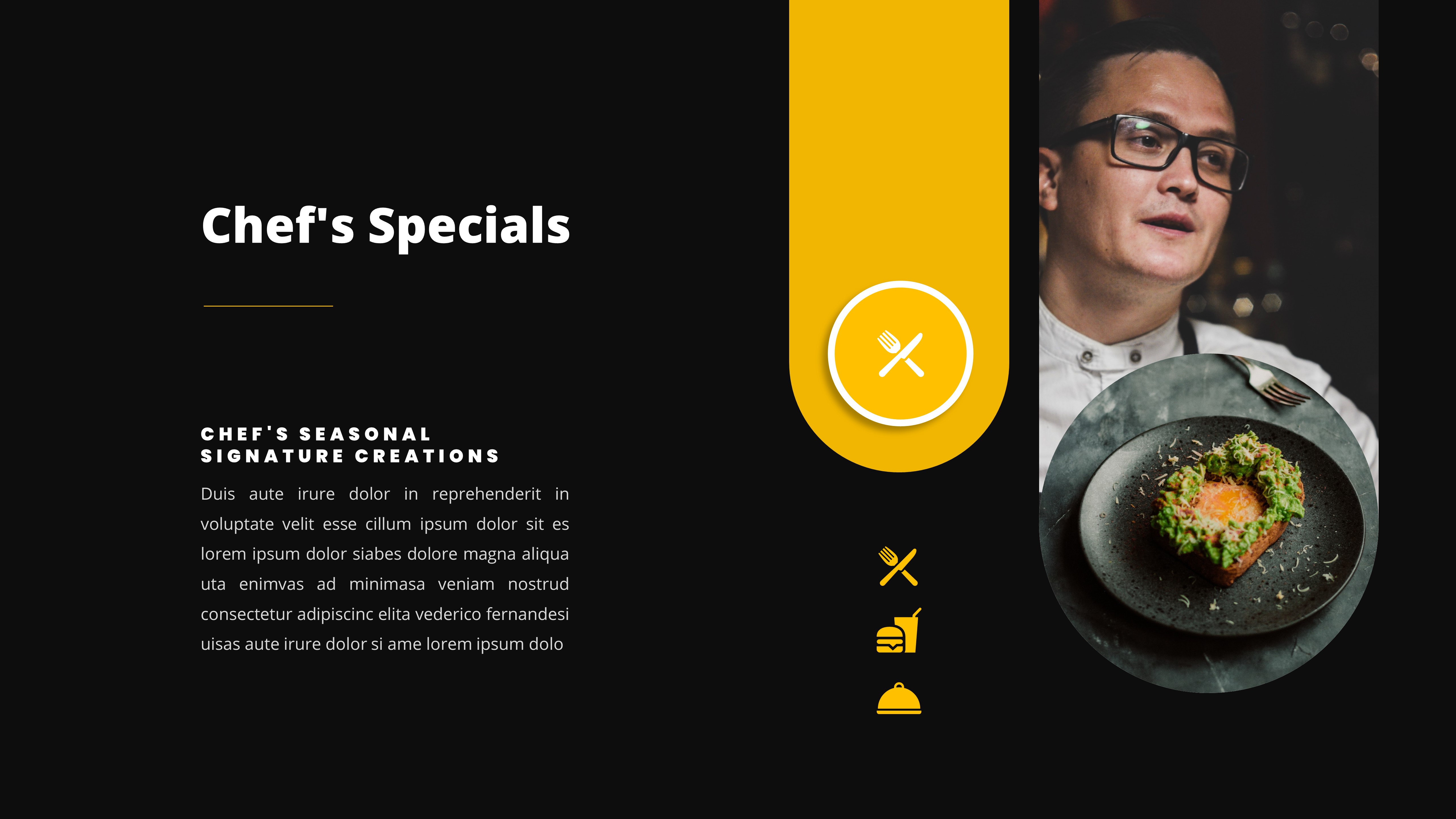 Tastes - Food and Beverage PowerPoint, Presentation Templates ...