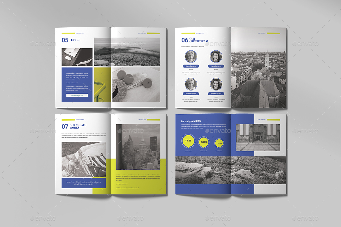 Company Profile, Print Templates | GraphicRiver