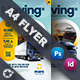 Moving & Cargo Flyer Templates, Print Templates | GraphicRiver