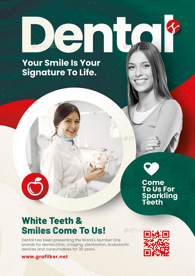 Dental Bundle Flyer Templates, Print Templates | GraphicRiver