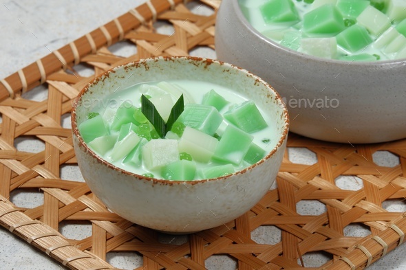 Buko salad or buko pandan, usually sliced as a young coconut salad,is a ...