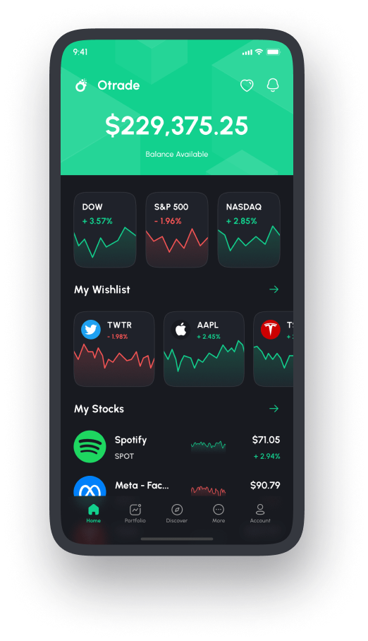 Invest - Stock Market App React Native CLI Ui Kit by JsmThemes | CodeCanyon