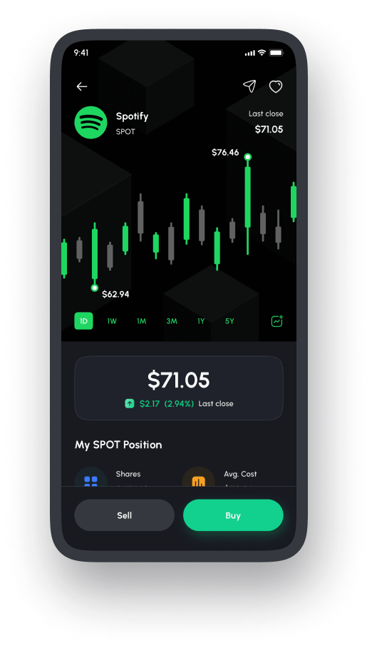 Invest - Stock Market App React Native CLI Ui Kit by JsmThemes | CodeCanyon