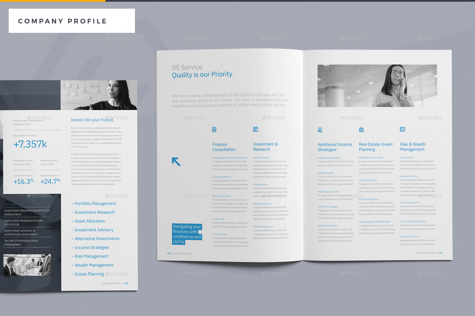 Company Profile, Print Templates | GraphicRiver